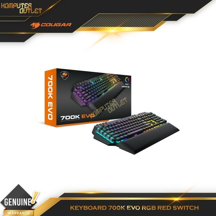 Jual Cougar 700K Evo RGB Cherry MX Red Switch Mechanical Gaming ...