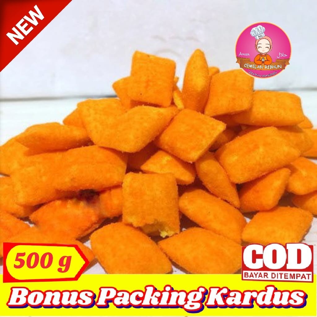 Jual Snack Bantal Keju 500g / Kue Bantal Isi Coklat Asli | Cemilan ...