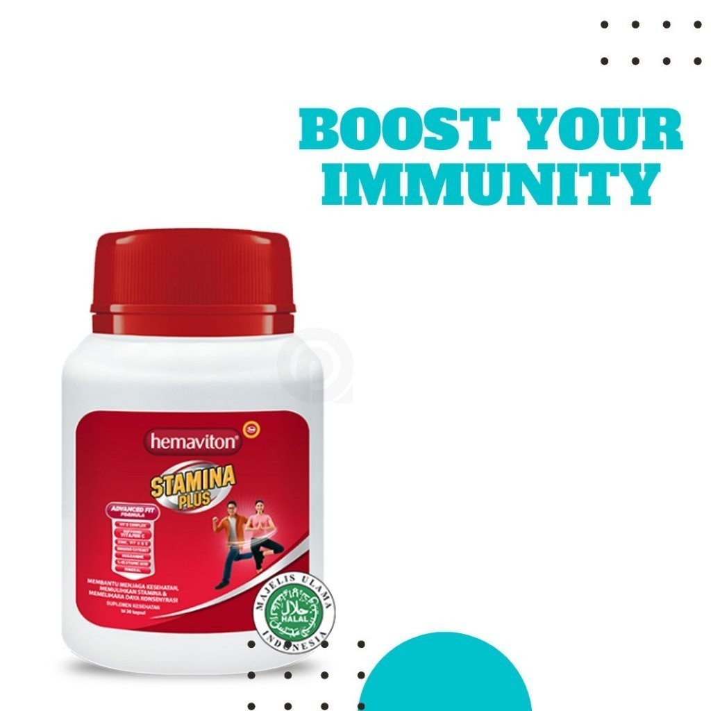 Jual Hemaviton Stamina Plus - Isi 30 kapsul merupakan Multivitamin dan ...