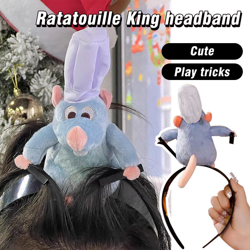 Jual Bando Tikus Ratatouille Koki Jepit Lucu Bando Ratatouille Bando ...