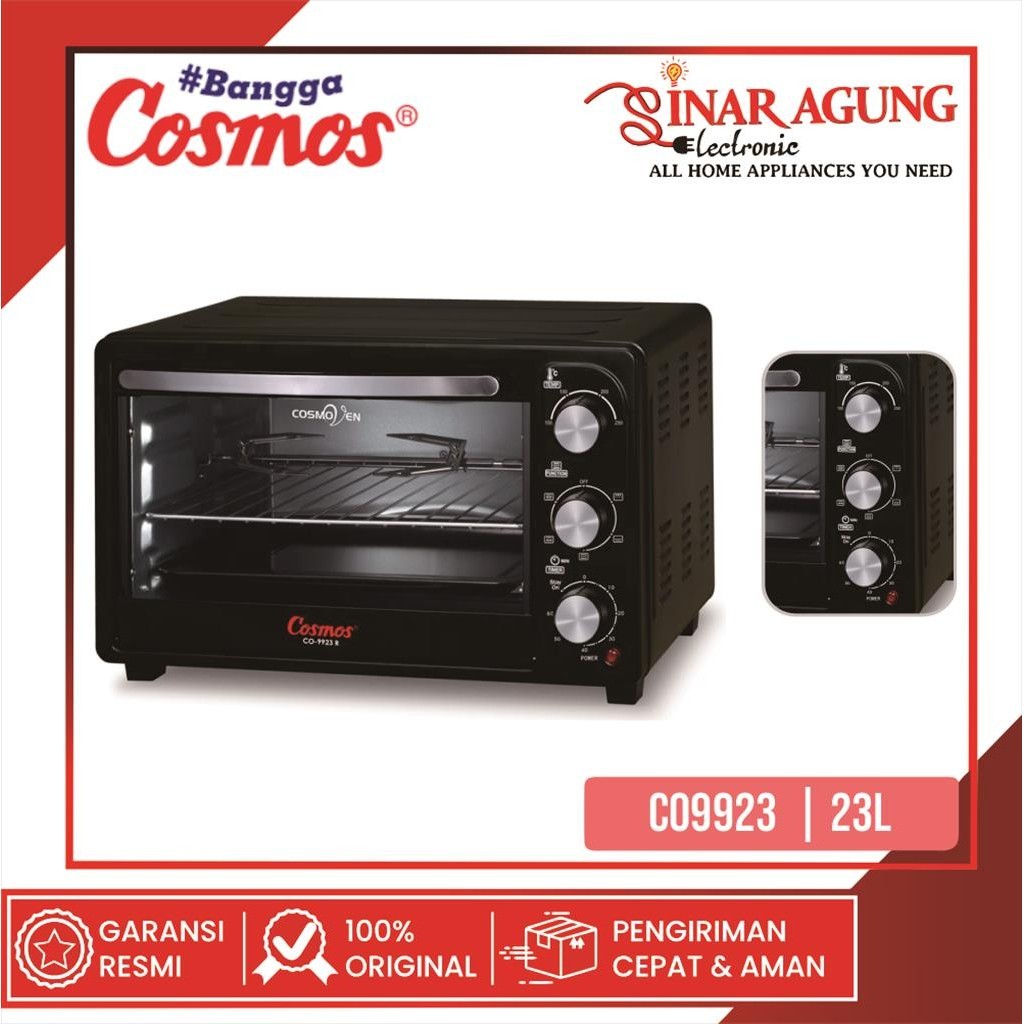Jual COSMOS CO9923 / CO-9923 OVEN LISTRIK 23 LITER - GARANSI RESMI ...