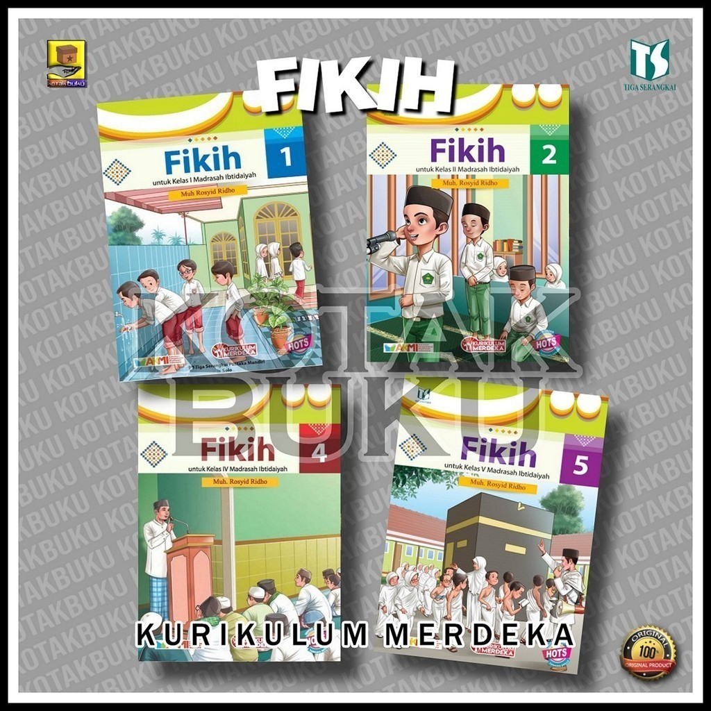 Jual Buku Fikih Kelas 1 2 4 5 SD / Fikih SD / Kurikulum Merdeka / Aqila | Shopee Indonesia