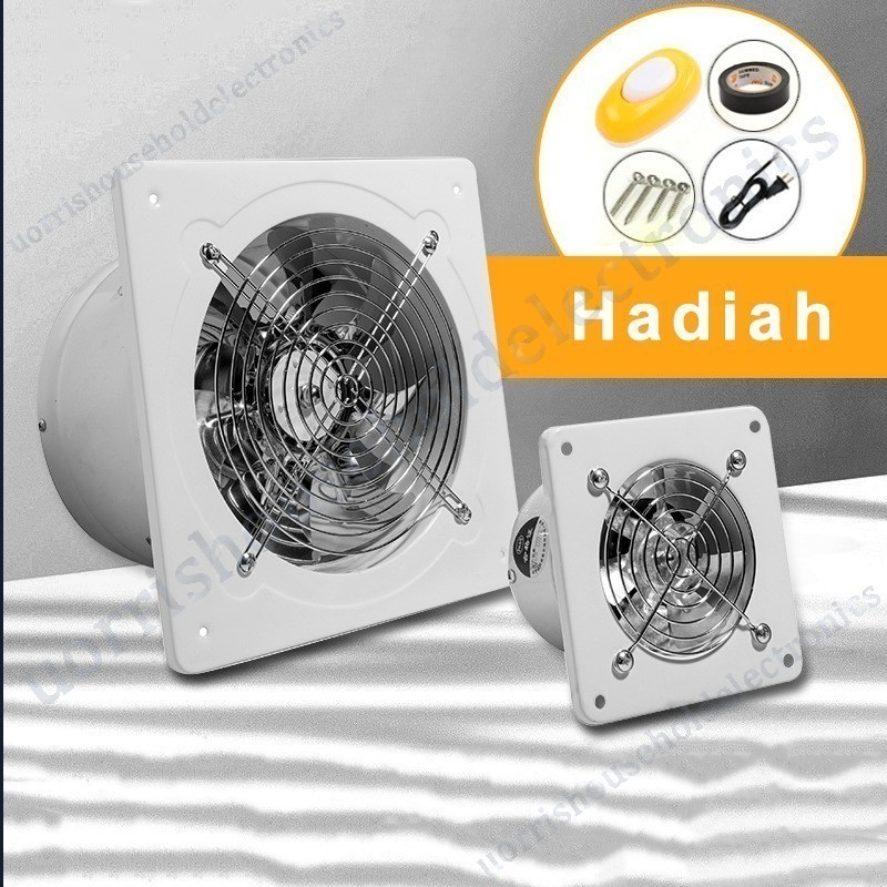 Jual Exhaust Fan Dinding 4/6Inch Kipas Exhaust Ventilasi Dinding ...