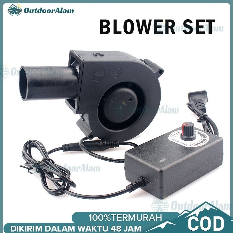 Jual Blower Mini BBQ Kipas Blower Ac Turbocharger Portabel Kecil Dengan ...