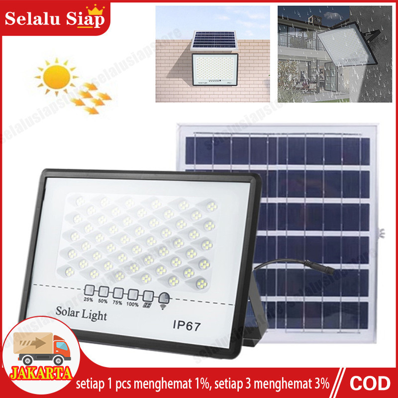 Jual LAMPU SOROT SOLAR CELL LED TENAGA SURYA - PANEL SURYA 100W SOLAR ...