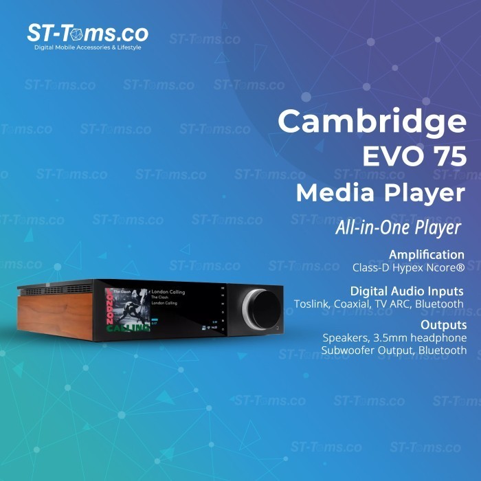 Jual Cambridge EVO 75 EVO75 All-in-One Amplifier Streamer Player 75 Watt | Shopee Indonesia