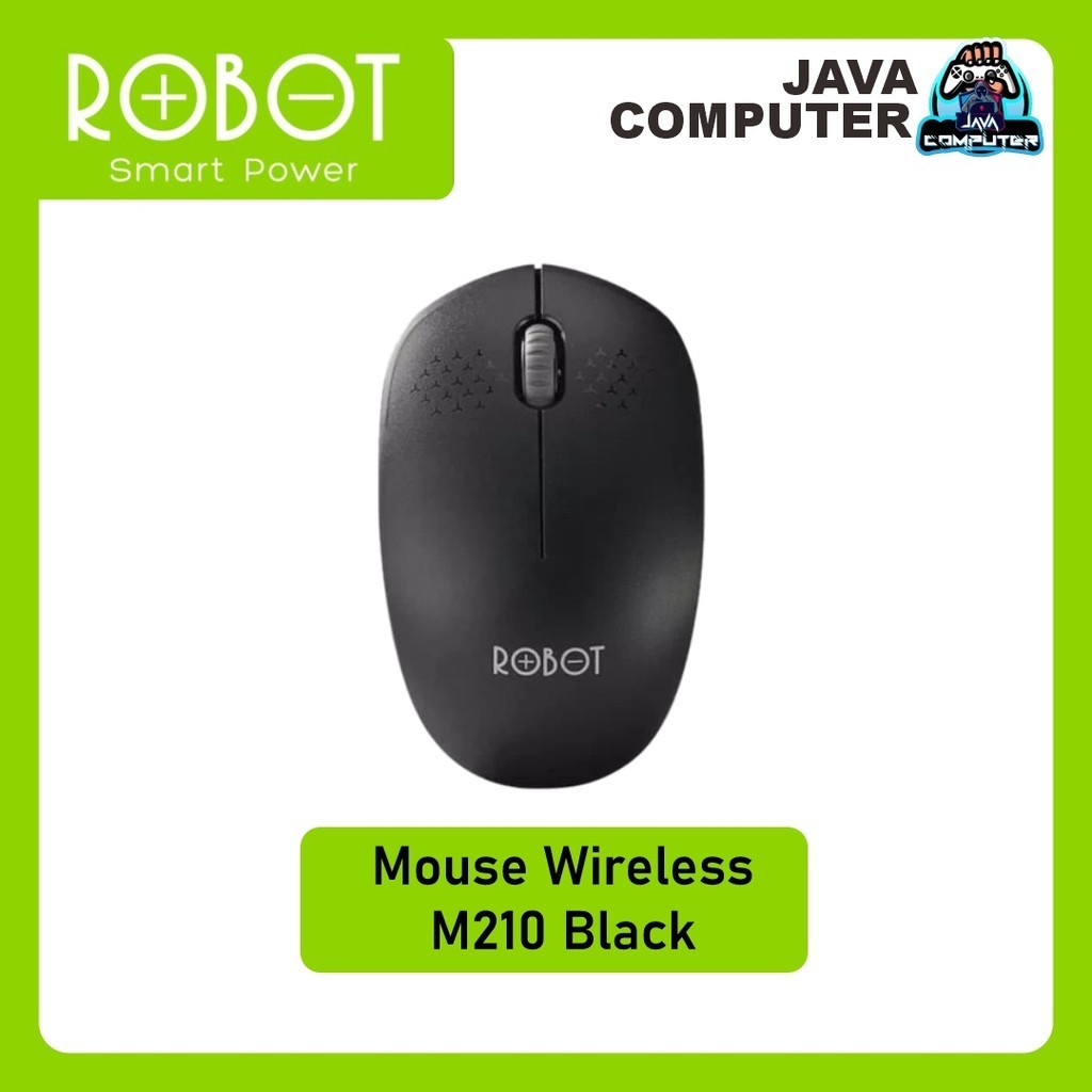 Jual Robot Mouse Wireless M210 Black | Shopee Indonesia