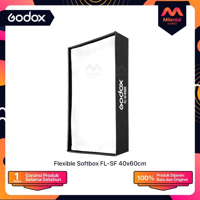 Jual Godox Softbox FL-SF 40x60 with Grid for Flexible LED Panel FL100 ...