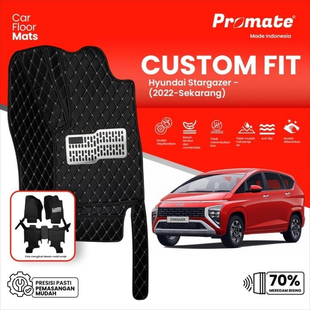 Jual Karpet 7D Promate Premium Car Mats Hyundai Stargazer 2022 up ...