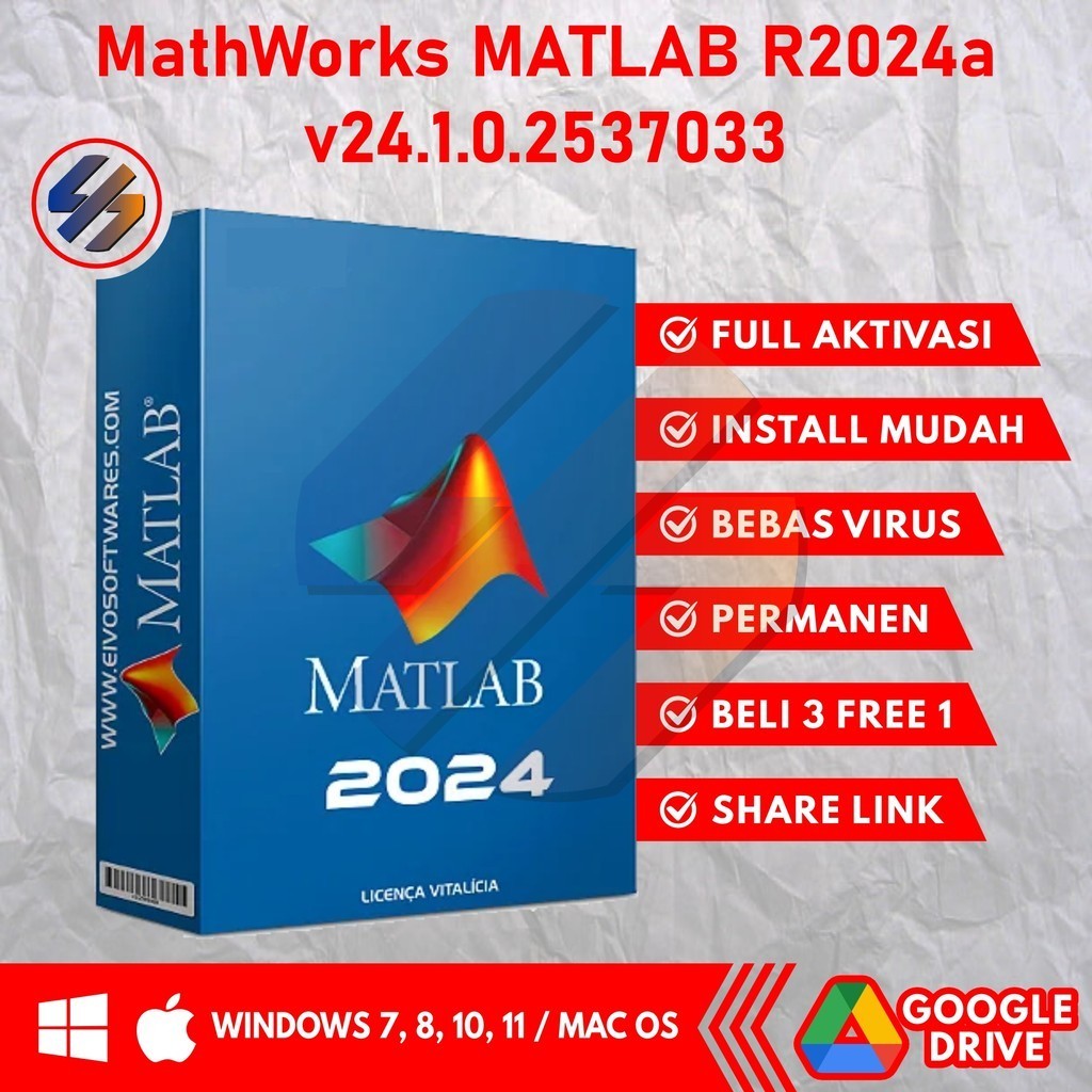 Jual Math. works Mat. lab R2024a Full Version | Windows || Mac Os ...