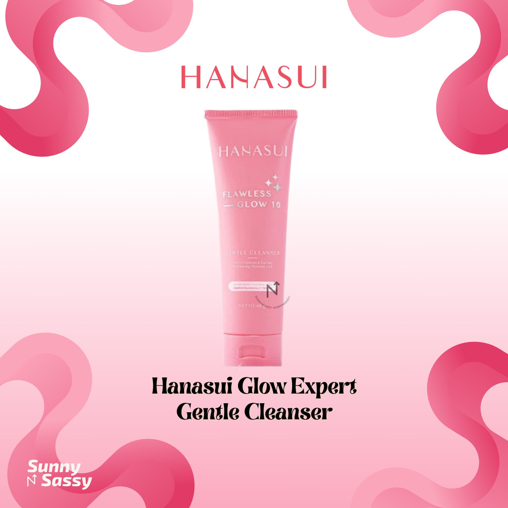 Jual Hanasui Glow Expert Gentle Cleanser New Improved Formula - Sabun ...