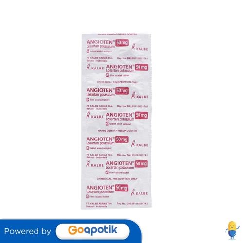 Jual Angioten 50 Mg Strip 10 Tablet | Shopee Indonesia