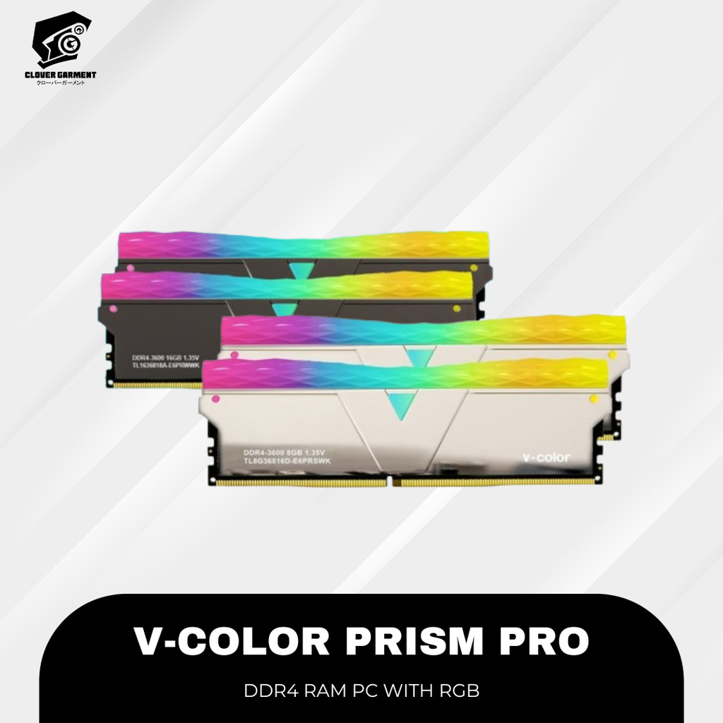 Jual V-Color Prism Pro RGB RAM PC Memory DDR4 3600MHz 16GB Kit (2x8 ...