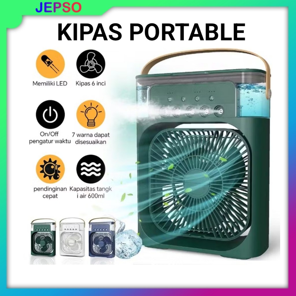 Jual KIPAS AC PORTABLE / KIPAS PENDINGIN MINI AC / KIPAS USB / KIPAS ...