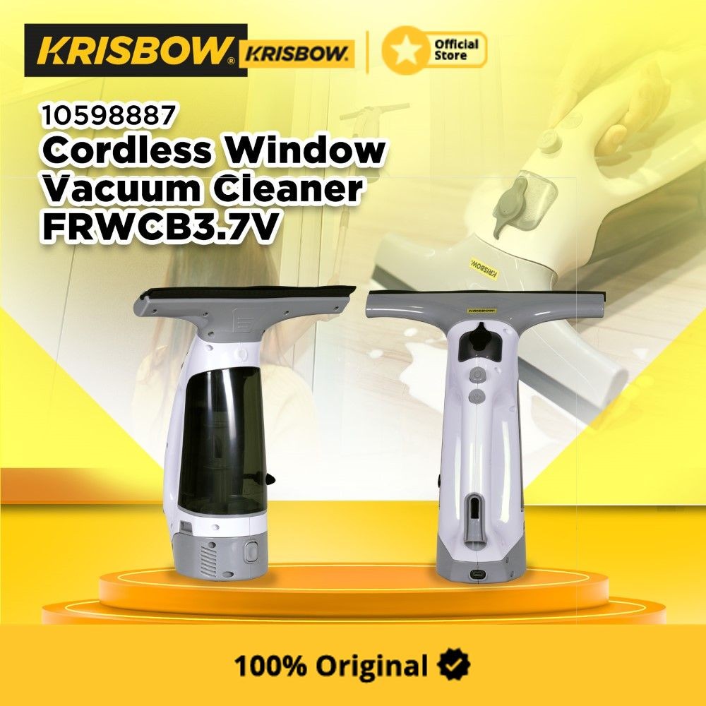 Jual Krisbow Vacuum Cleaner Cordless Window Frwcb3.7V Alat Vakum ...