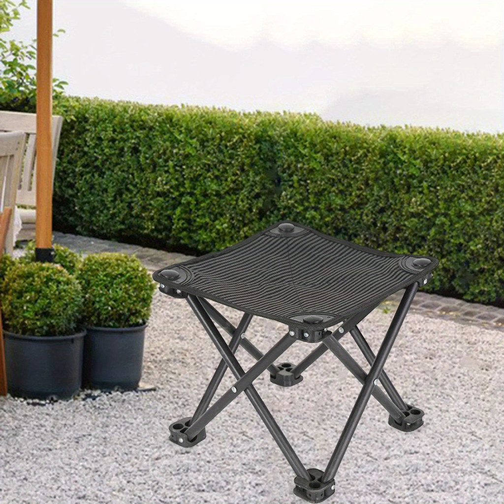 Jual 1 folding stool Camping hike Beach trip picnic fishing seat tool ...