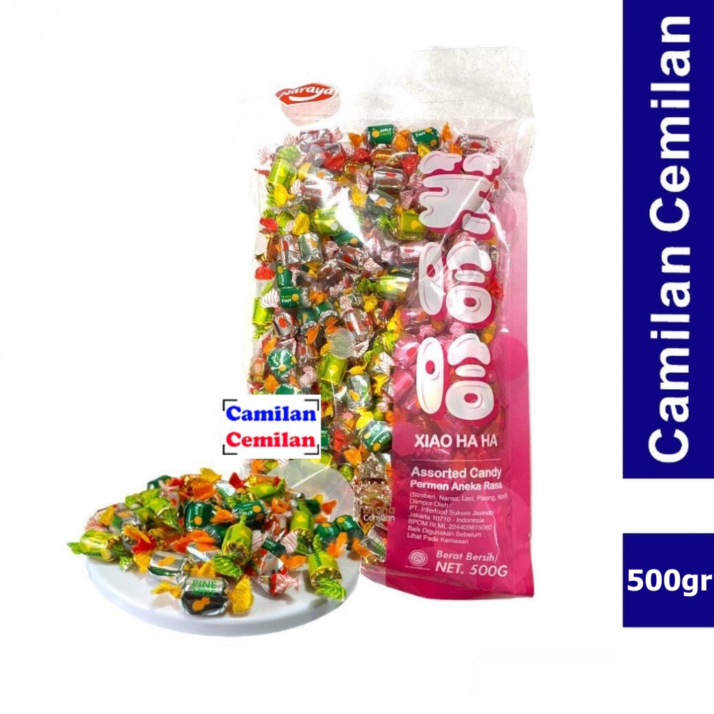 Jual Permen Buah Naraya Xiao Ha Ha Assorted Candy 500 gr | Shopee Indonesia
