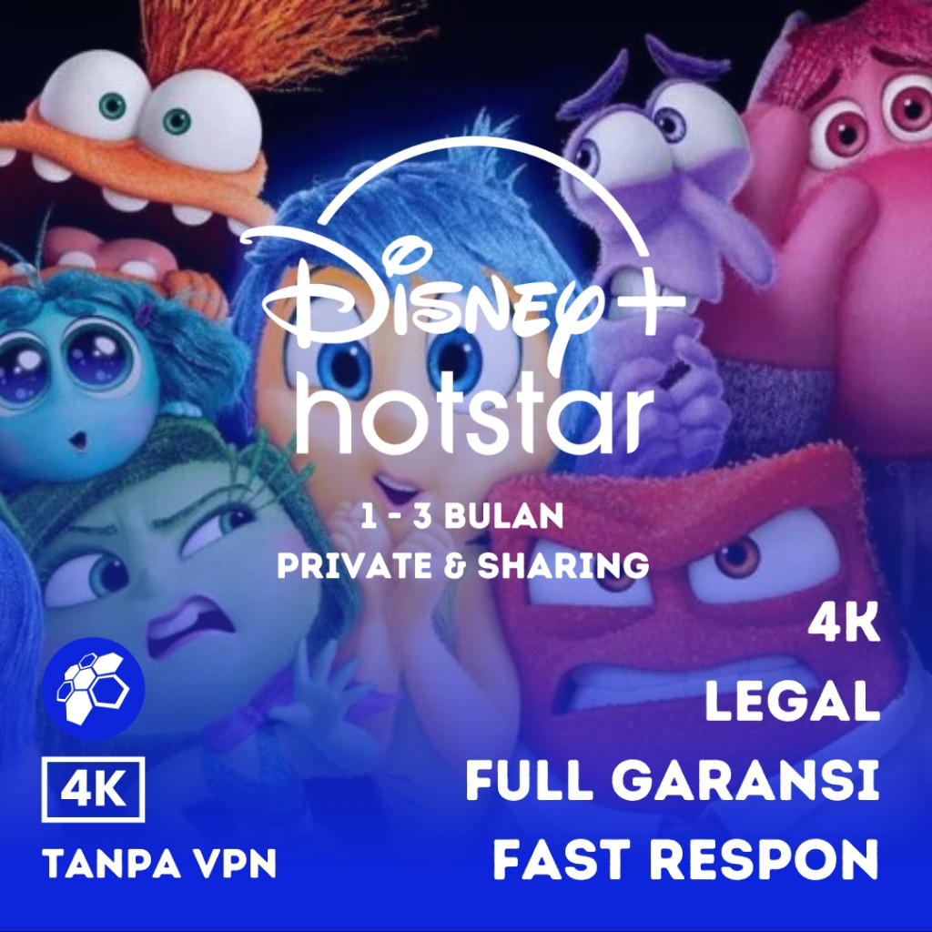 Jual DISNEY HOSTAR PREMIUM LEGAL ANTI RIBET 4K 1 - 3 BULAN FULL GARANSI #1 | Shopee Indonesia