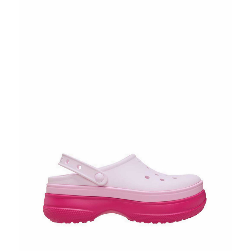 Jual Crocs Classic Stacked Unisex Clog - Dragon Fruit | Shopee Indonesia