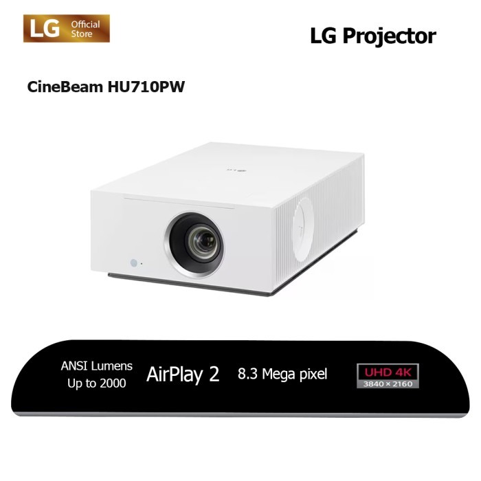 Jual LG Cinebeam HU710PW Projector Laser 4K UHD Hybrid Smart Home ...
