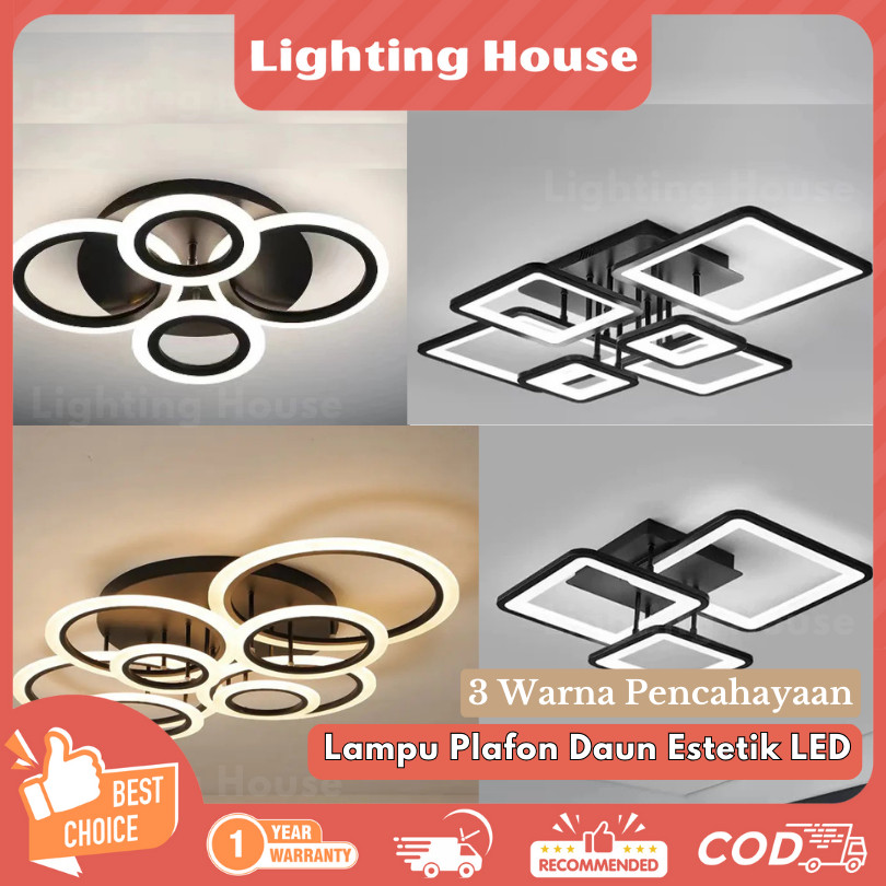 Jual Lighting House(Garansi 1 Tahun) Lampu Plafon Ruang Tamu Minimalis ...