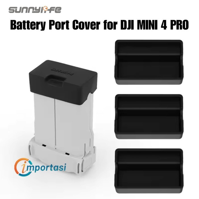 Jual SUNNYLIFE Port Battery Dust Cover DJI MINI 4 PRO Charging ...