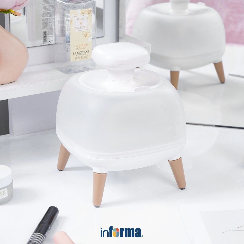 Jual Informa Ufo Tempat Penyimpanan Serbaguna Dengan Kaki - Putih Kotak ...