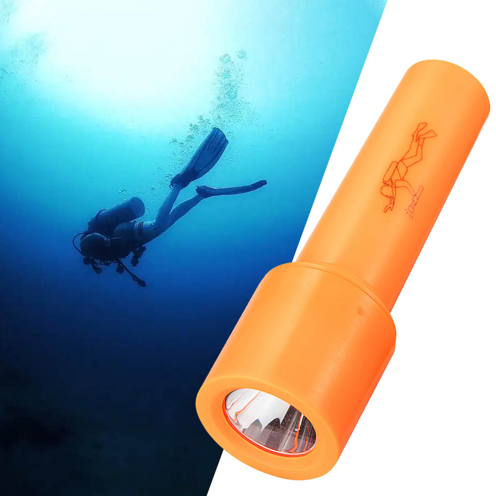 Jual Diving Flashlight High Power IPX8 Waterproof LED Diving Flashlight ...