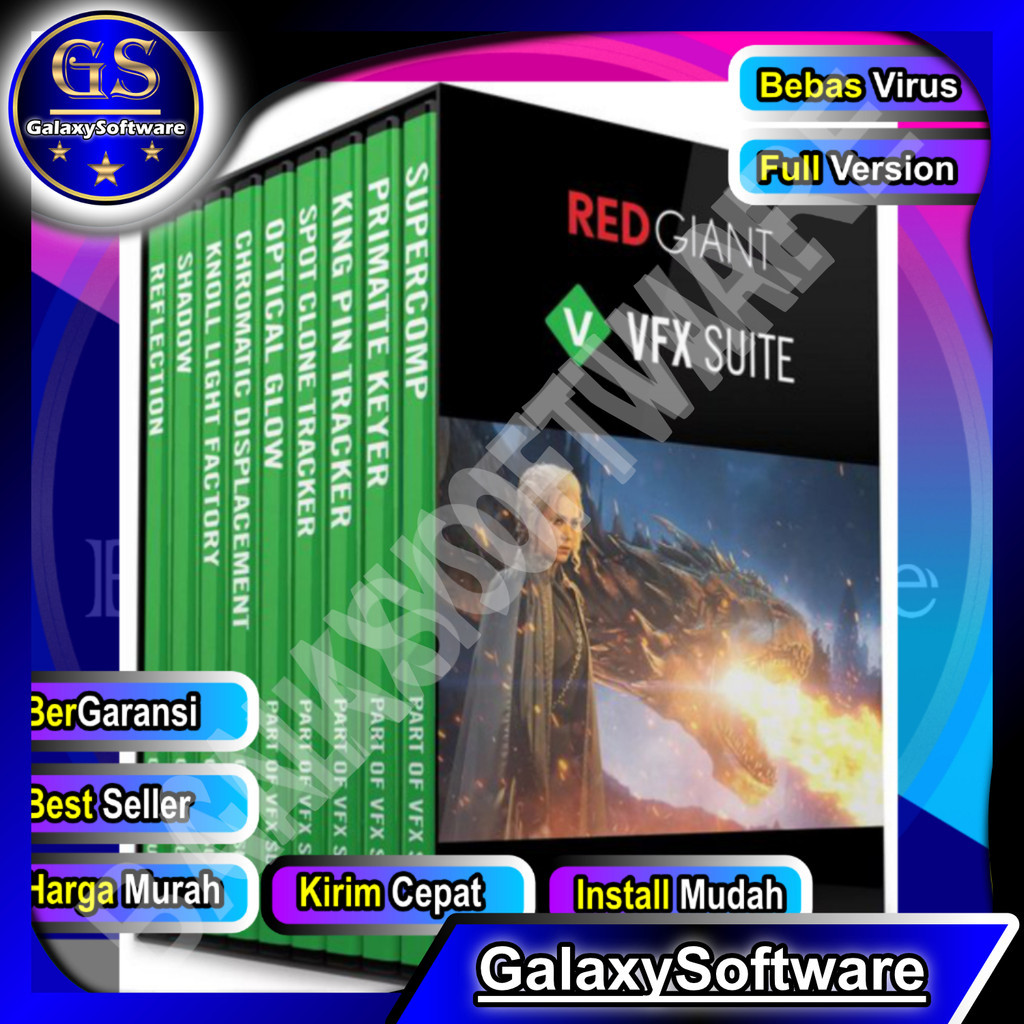 Jual Red Gi4nt VFX Suite 2024 Win | Mac Os Full Version - GalaxySoftware | Shopee Indonesia