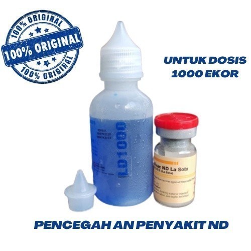 Jual READY VAKSIN AYAM MEDIVAC ND LASOTA LA SOTA 1000 DS MENCEGH SAKIT AYAM MENINGKTKAN IMUNITAS ...