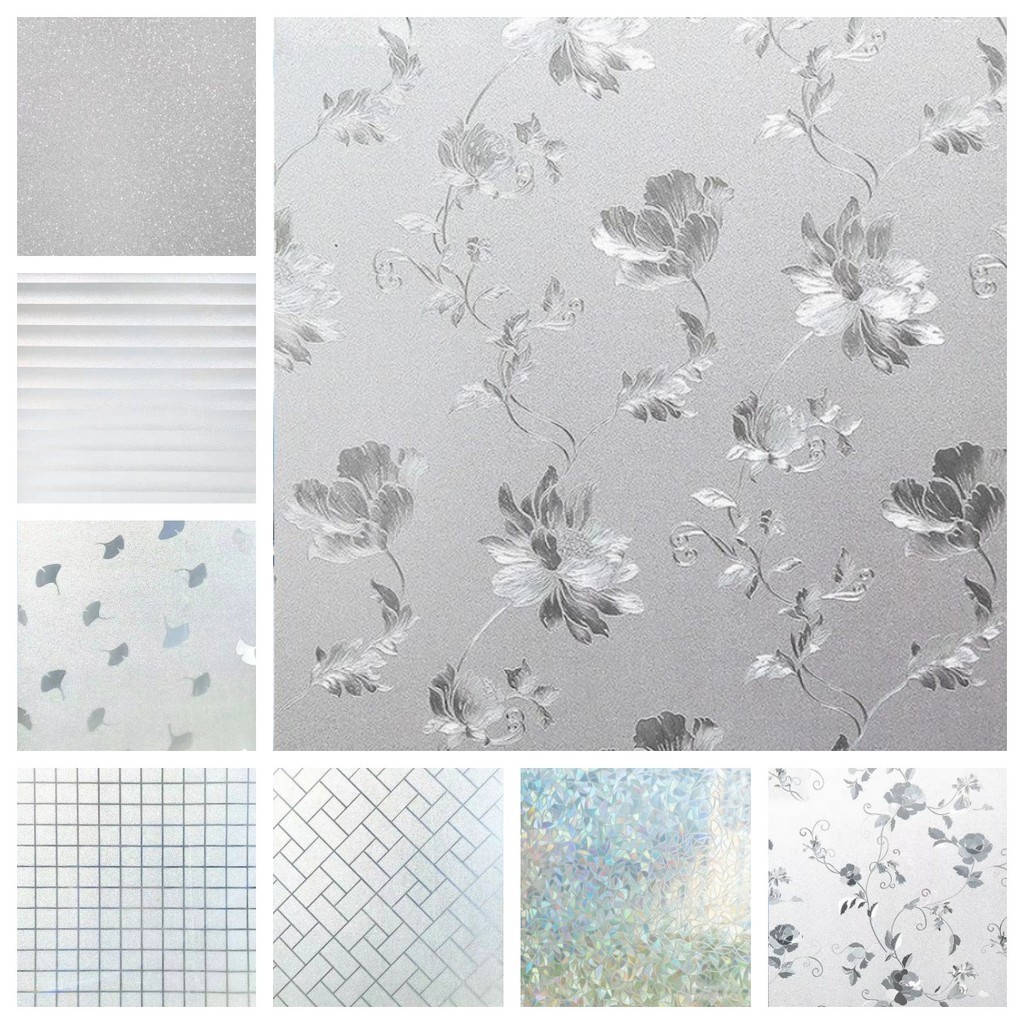 Jual Stiker Kaca Jendela Sanblast Glitter Sticker Kaca Jendela Anti ...