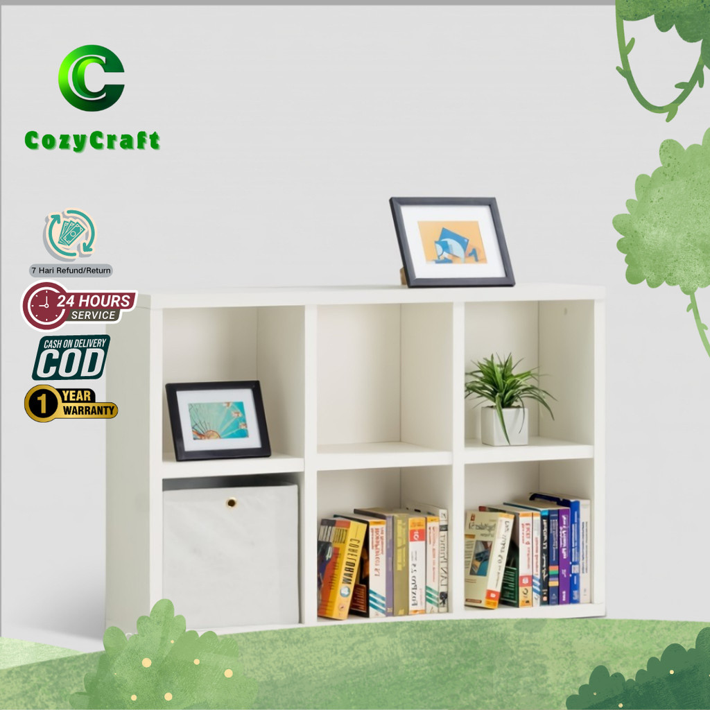 Jual CozyCraft - Rak Penyimpanan Bersekat Multifungsi Modern Minimalis ...