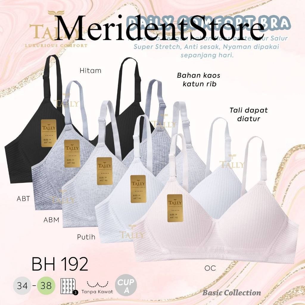 Jual Bra BH Tally 192 Busa Tipis Tanpa Kawat Cup KeciL | Shopee Indonesia