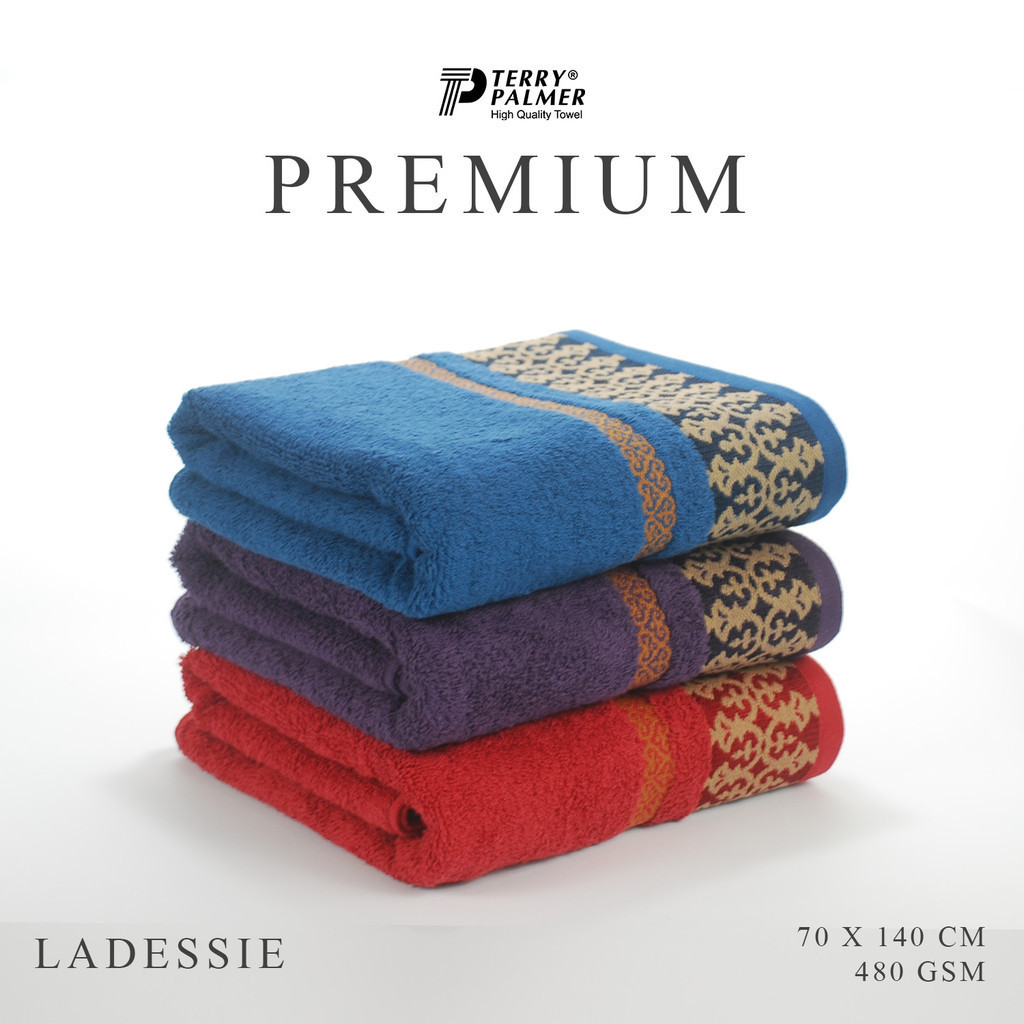 Jual Terry Palmer Premium Handuk Mandi Dewasa Ladessie ukuran 70 x 140 ...