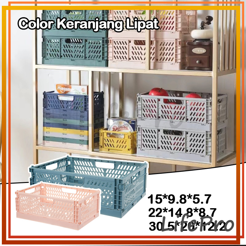 Jual Mini Foldable Storage / Keranjang Lipat Penyimpanan Mini ...