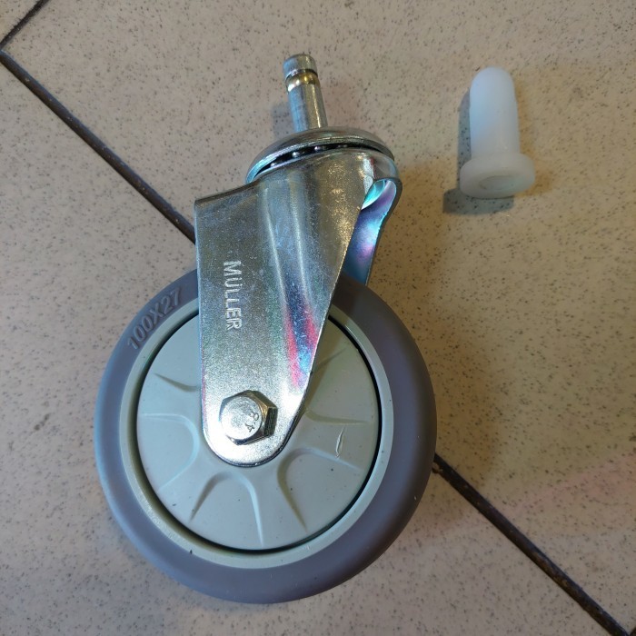 Jual Roda Troli Makanan 4" Tancap | Shopee Indonesia