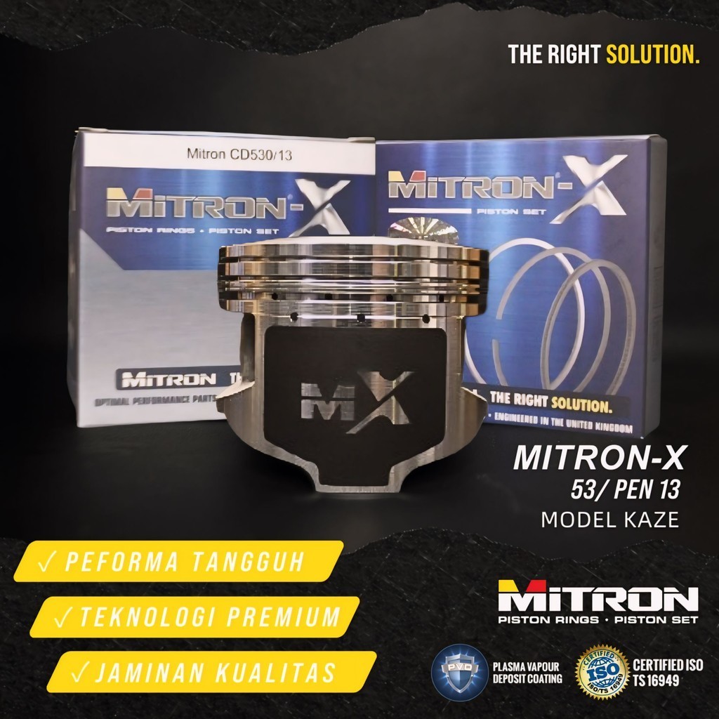 Jual Piston Kit Mitron X 53 Pen 13 (Kaze) | Shopee Indonesia