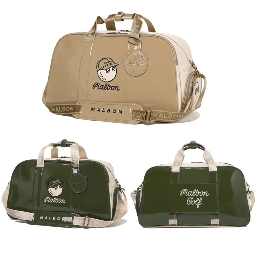 Jual Boston Bag Tas Golf Enamel Shiny Cooper Cap MLB-824 | Shopee Indonesia