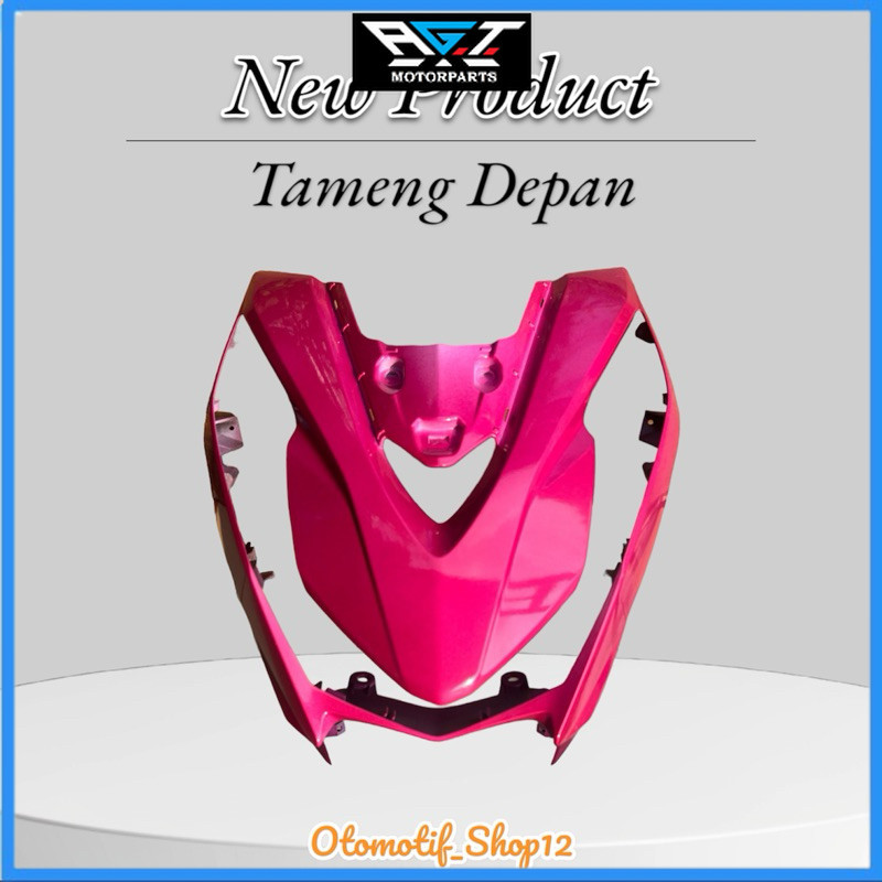 Jual ZVR - Tameng Tebeng Depan Honda Beat Deluxe Beat New Led K1A Pink ...