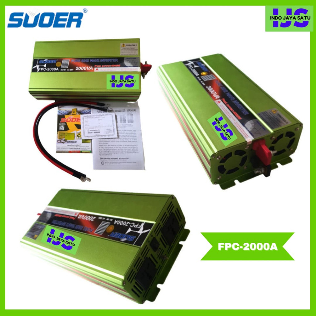 Jual Suoer Inverter Pure Sine Wave 2000 Watt 12V FPC-2000A Inverter PSW 2000W Inverter Sinus ...