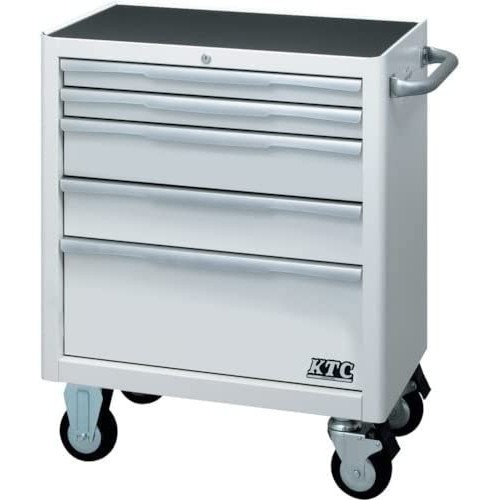Jual KTC EKW-1005WH Troli Trolly Toolbox Perkakas 5 Laci Roller Cabinet ...