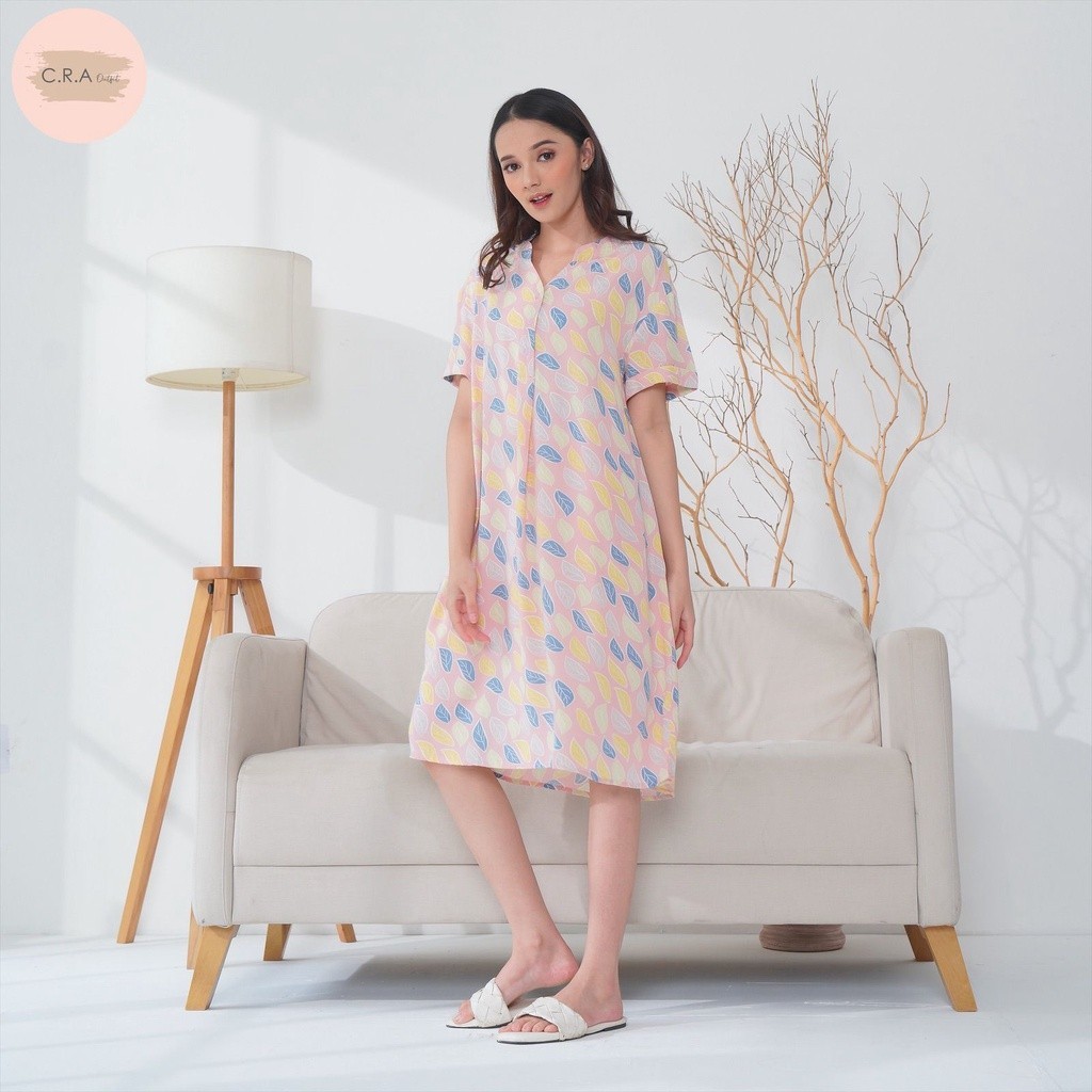 Jual CRA OUTFIT - Dress Daster Rayon Premium Kekinian Busui Friendly ...