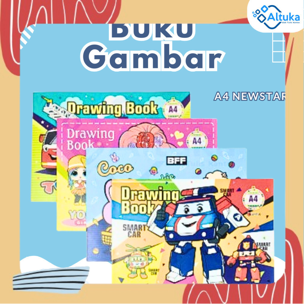 Jual Buku Gambar / Drawing Book A4 Newstar | Shopee Indonesia