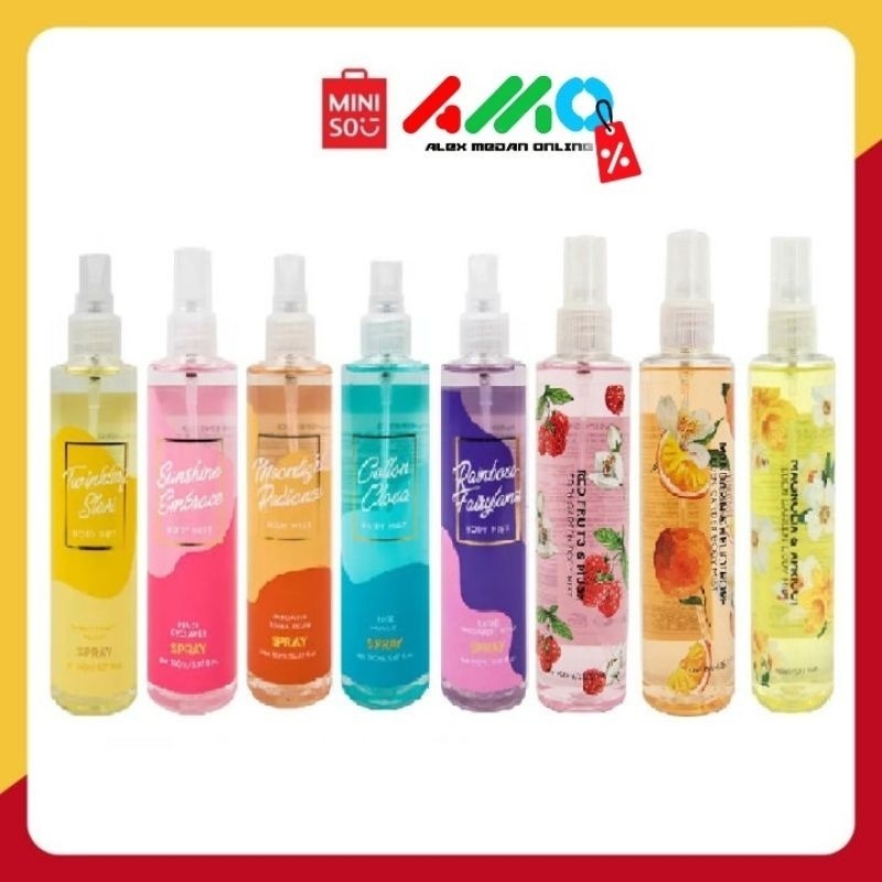 Jual Parfum MINISO Body Mist 150ml / 100ml | Shopee Indonesia