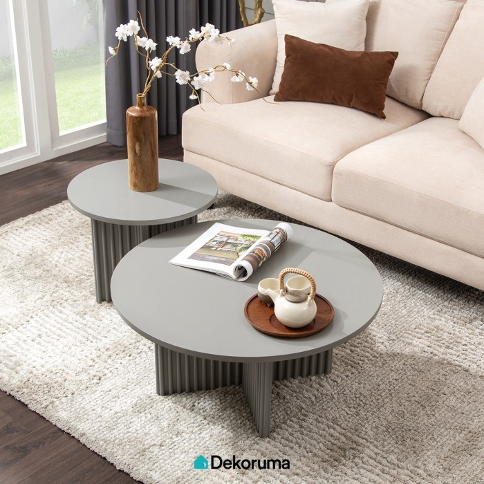 Jual Dekoruma MAGU Meja Tamu 2in1 Minimalis / Coffee Table | Shopee ...
