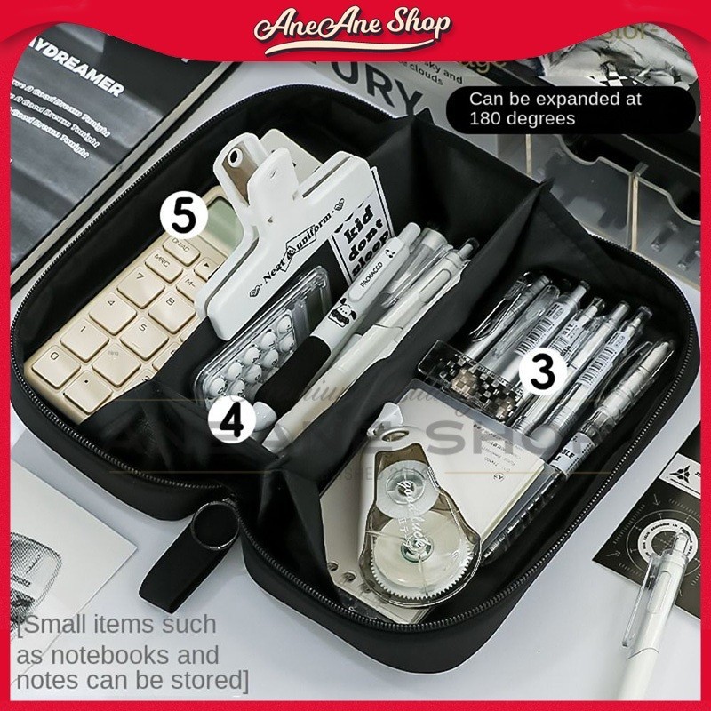 Jual Tempat Pensil Kanvas Kapasitas Besar ZHIBIGE / Tas Penyimpanan ...