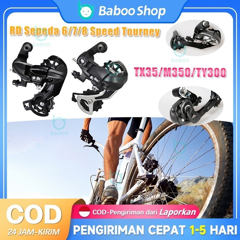 Jual 【Ready,Local Seller】TX35 TY300 M370 RD 6 7 8 SPEED REAR DERAILLEUR ...