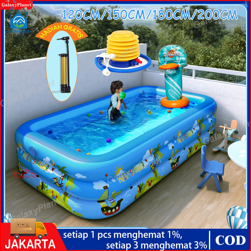 Jual kolam renang anak jumbo/balon renang anak/mainan kolam renang anak ...