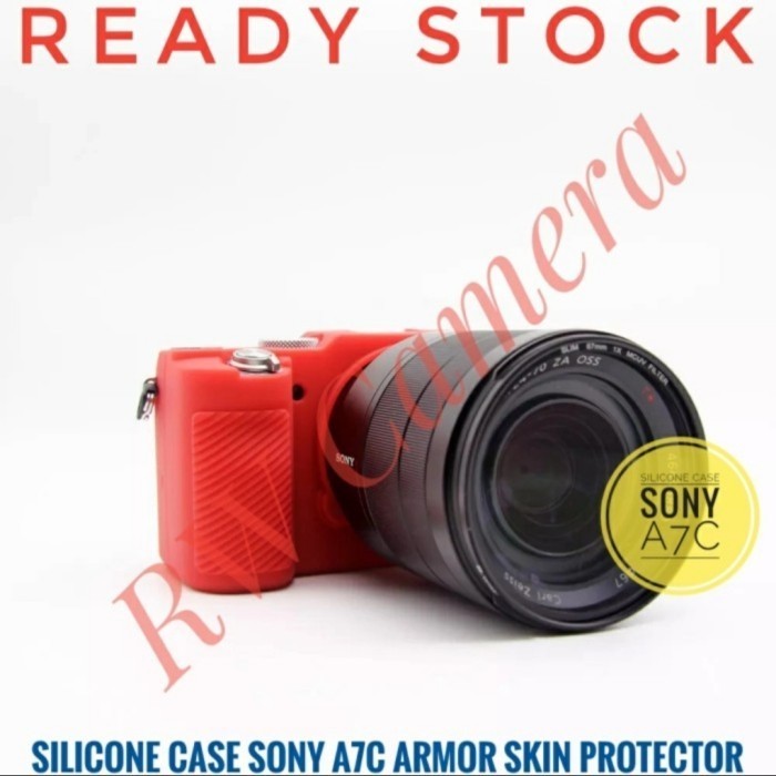 Jual Silicone Case Sony A7C A7 C ILCE-7C Sarung Karet Armor Skin ...