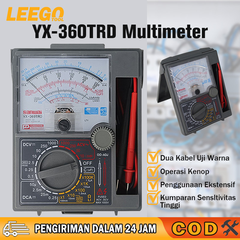 Jual Multi Tester YX-360TRD AVO Meter Smart Multitester Digital Test ...